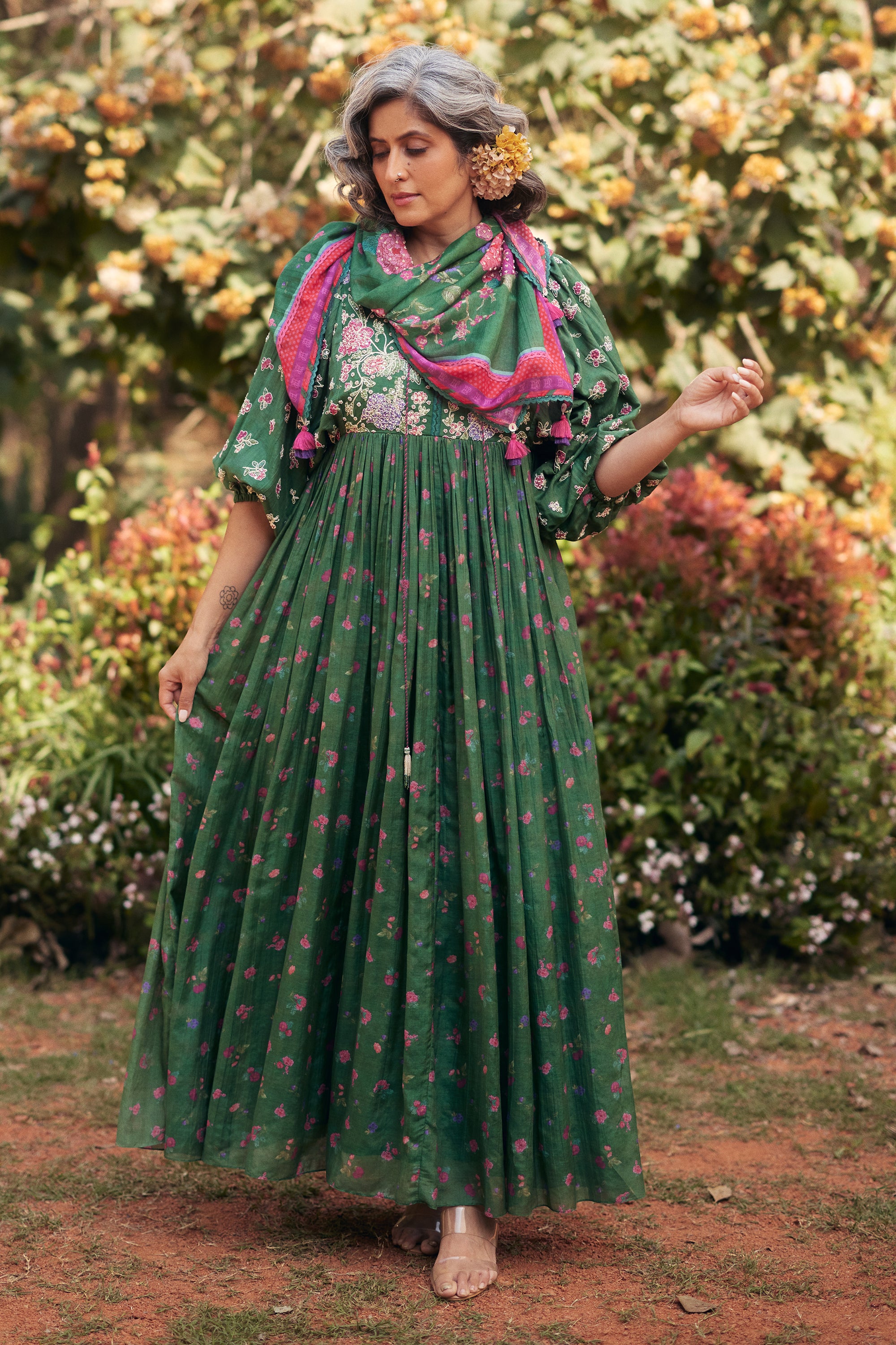 LUCY MAXI SET – FERN GREEN – paulmiandharsh